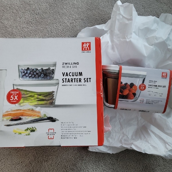ZWILLING J.A. Henckels | Kitchen | Zwilling Vacuum Starter Set | Poshmark